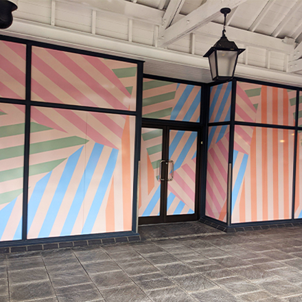 Window Graphics Printing | Custom Window Vinyl Printing