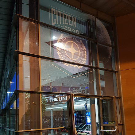 Window Graphics Printing | Custom Window Vinyl Printing