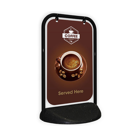 Swing Signs | Swinging Pavement Signs | Big Art & Banners